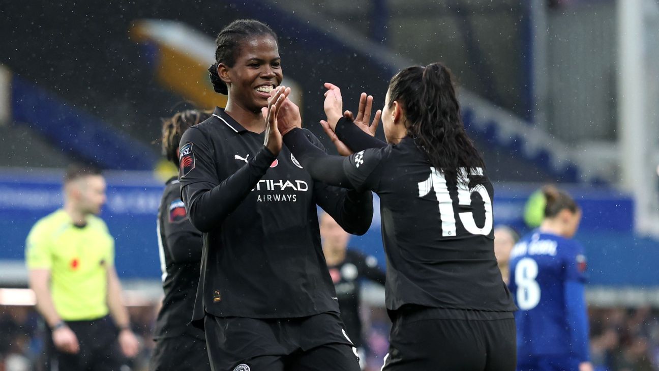 WSL: Man City go top, London City thrash Spurs, Liverpool draw vs. Brighton