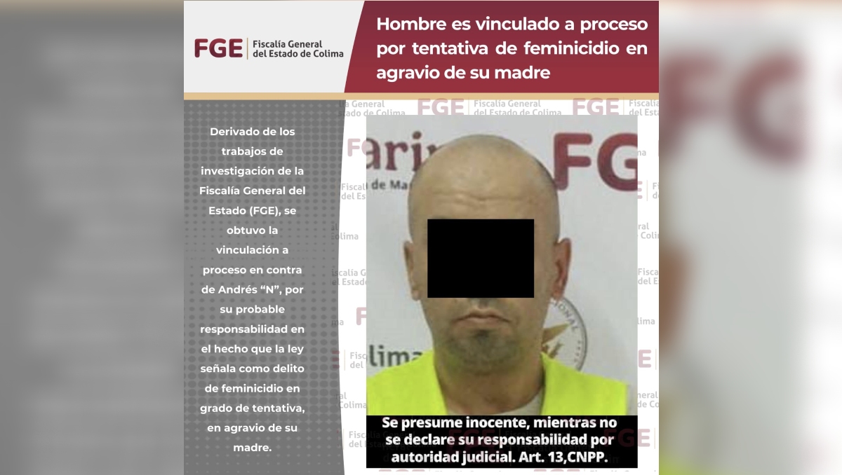 Hombre intenta matar a su madre con machete y tabique en Colima; lo ...