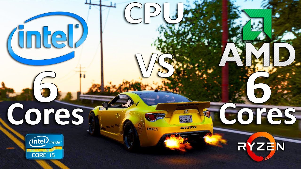 Intel vs AMD test in 8 games