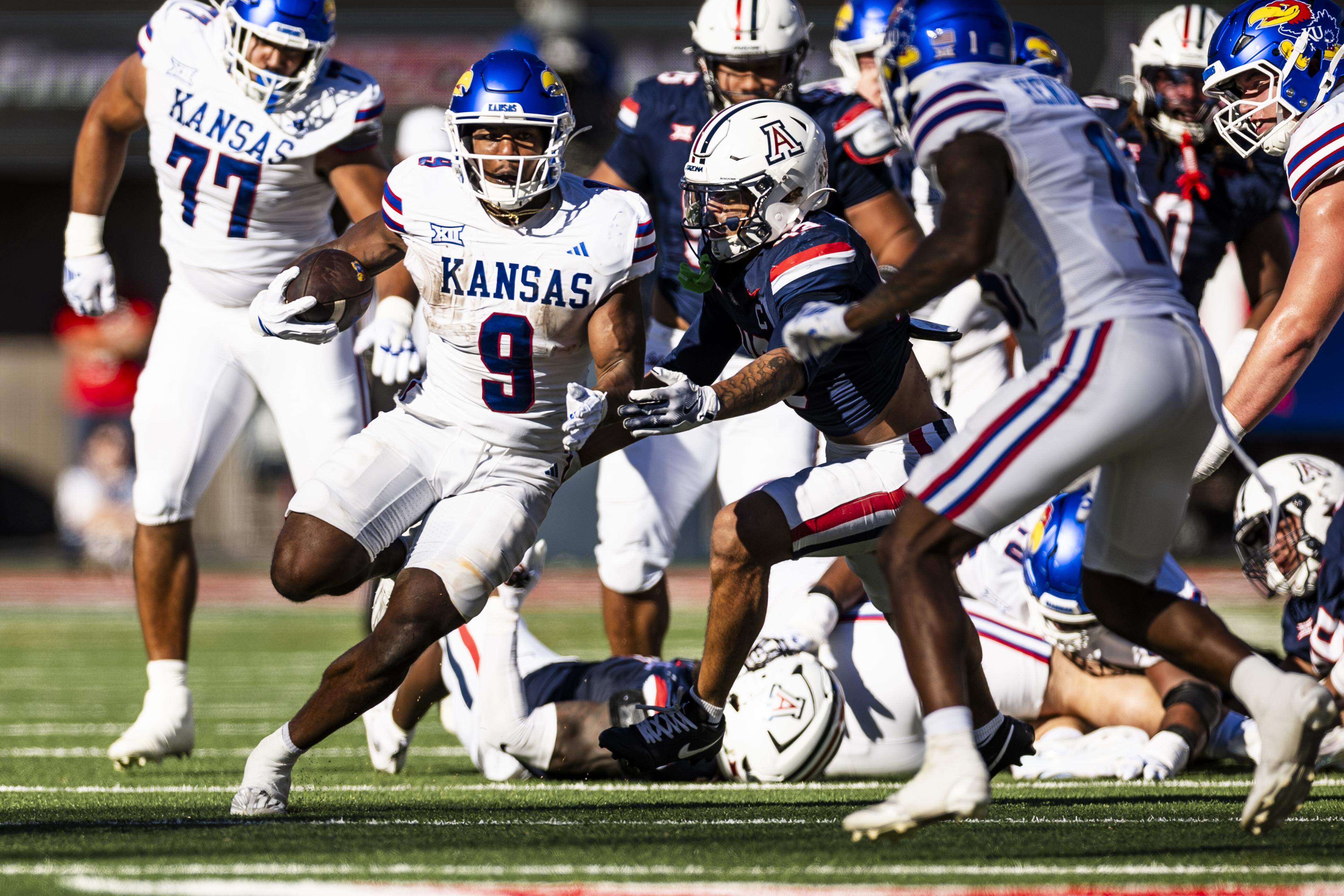 Kansas Jayhawks football grades: Report card from KU's tough loss vs ...
