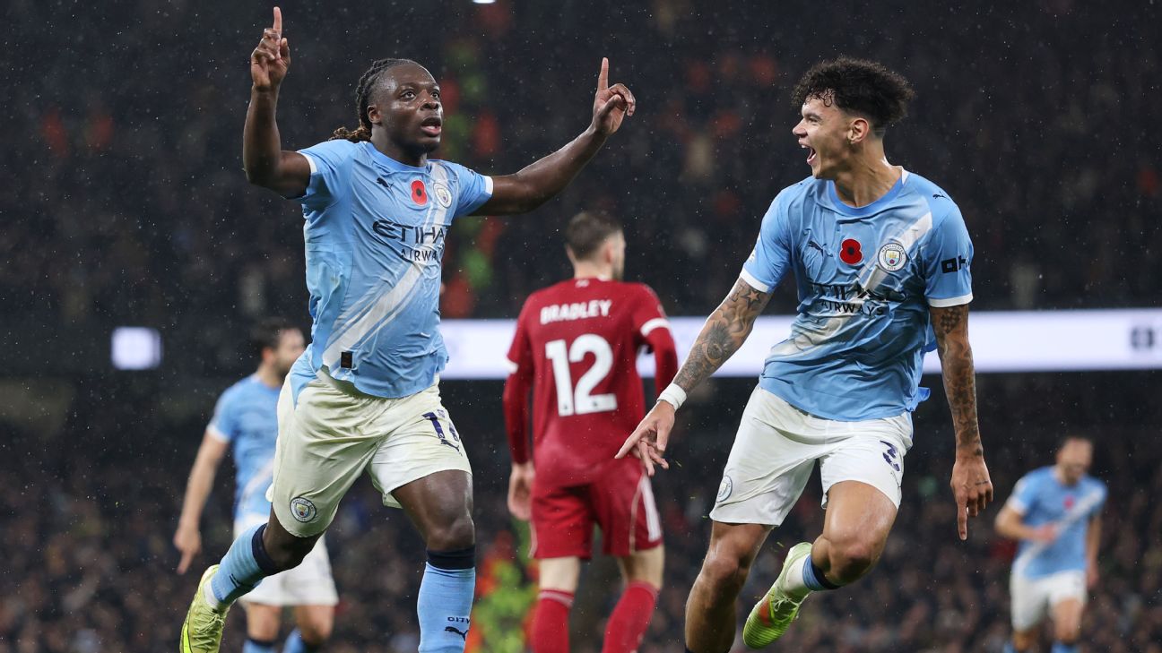 European soccer recap: Man City brush aside Liverpool