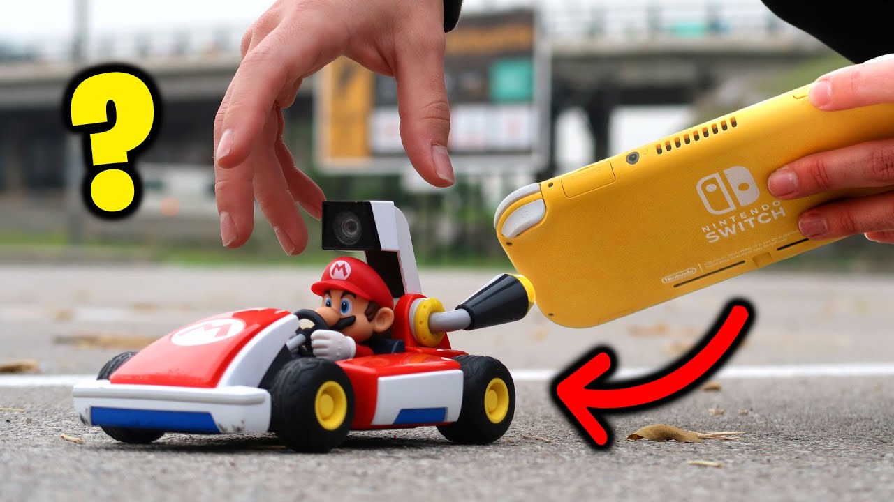 En la calle con Mario Kart Live Home Circuit 😎 ¿Se puede? (locura en ...