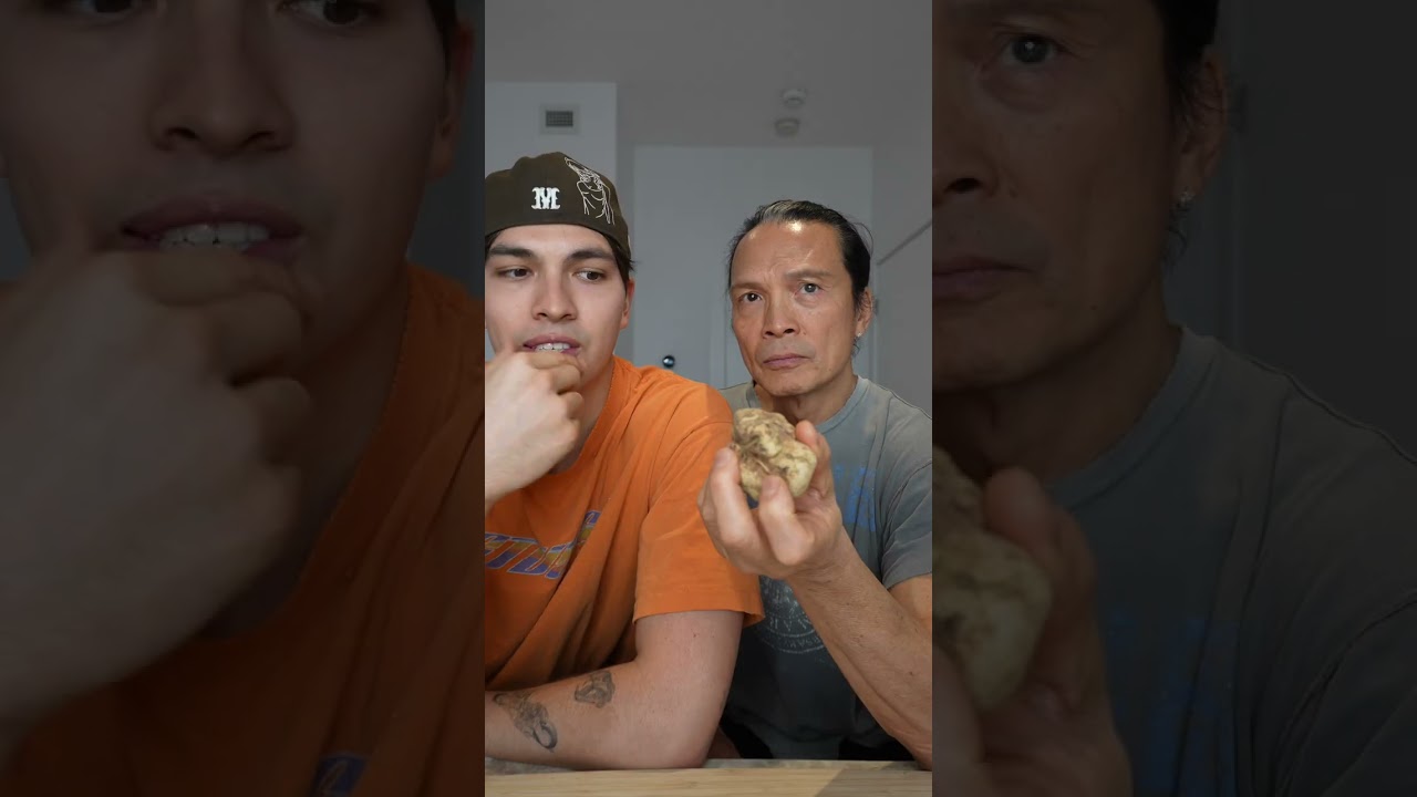Iron chef dad tries the rarest & most expensive mushroom ever!