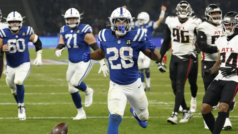 Falcons vs. Colts final score, results: Jonathan Taylor's career day ...