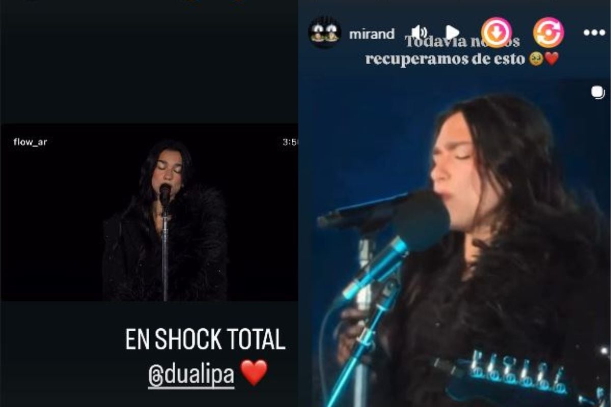 Dua Lipa conquista Chile con un emotivo cover de “Tu falta de querer ...