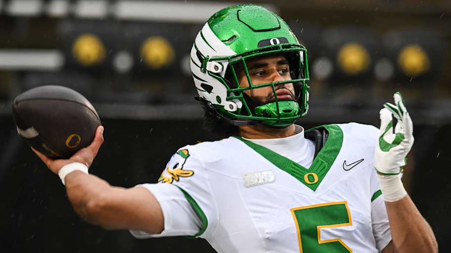 What Dante Moore Said After Oregon's Comeback Victory Over Iowa Hawkeyes