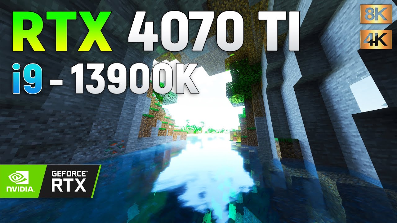 Minecraft RTX : RTX 4070 Ti l 4K and 8K