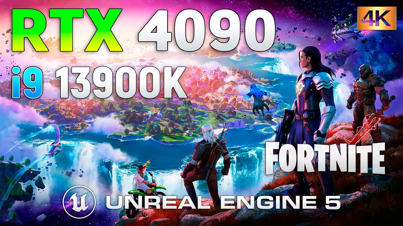 Fortnite on Unreal Engine 5 - RTX 4090 l 4K