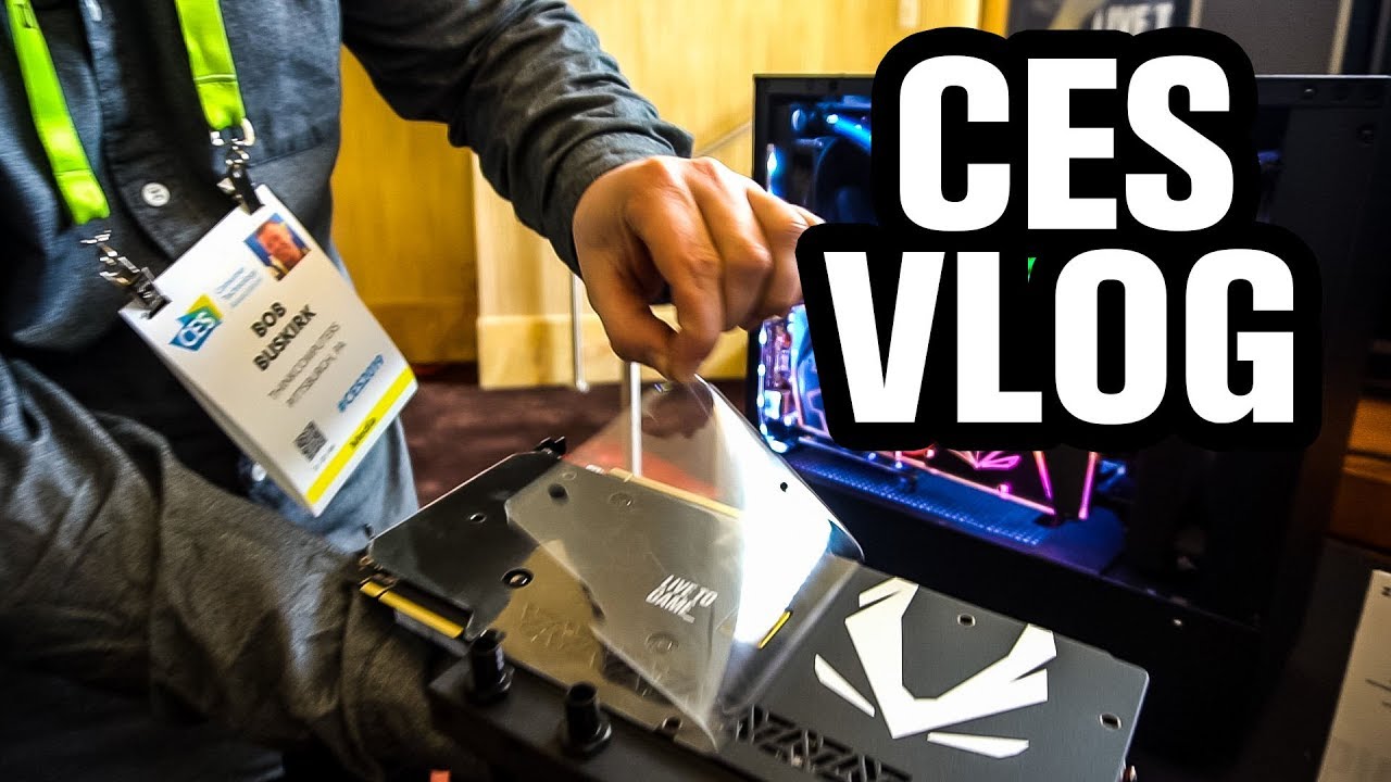 CES vlog: First full day of meetings!