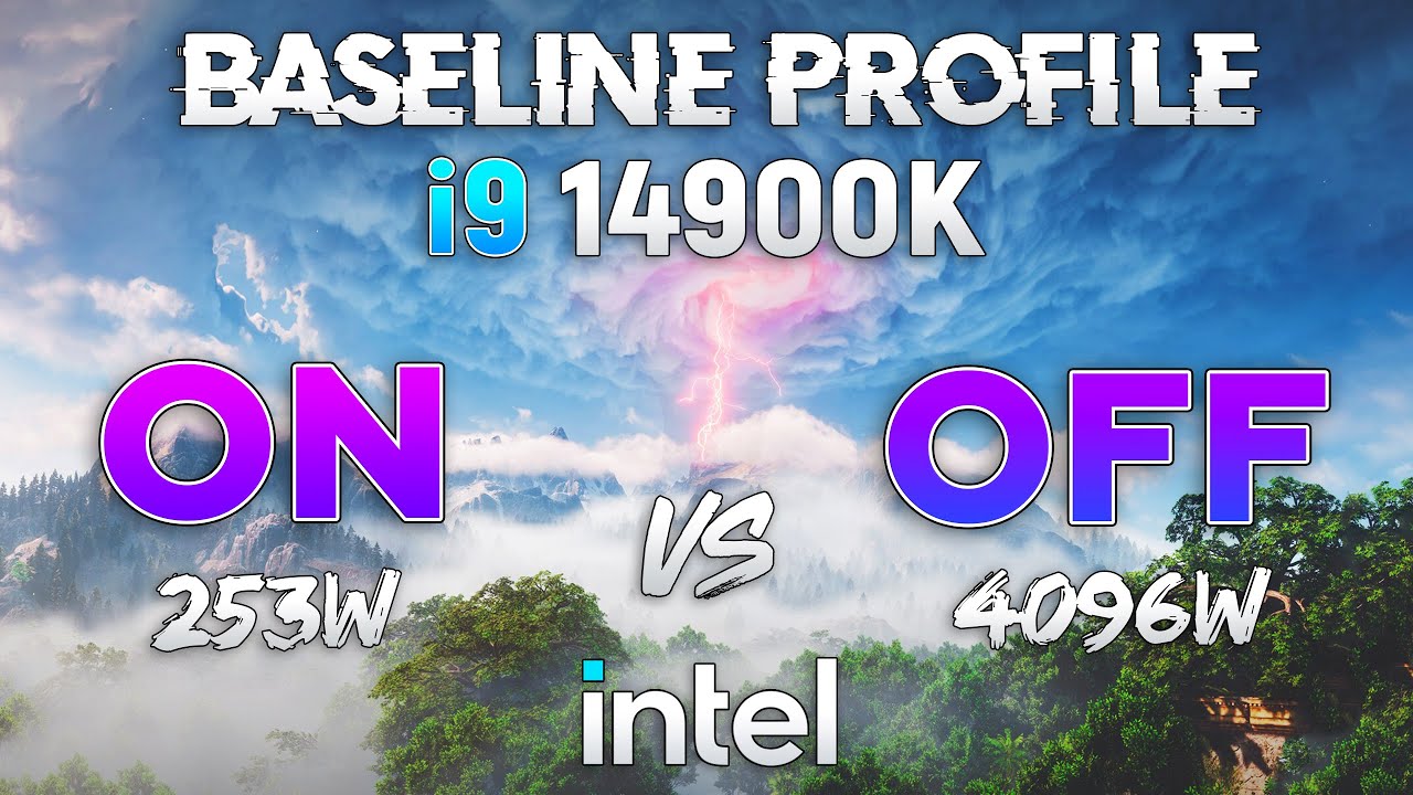 Intel baseline profile on Core i9 14900K - How much performance has ...