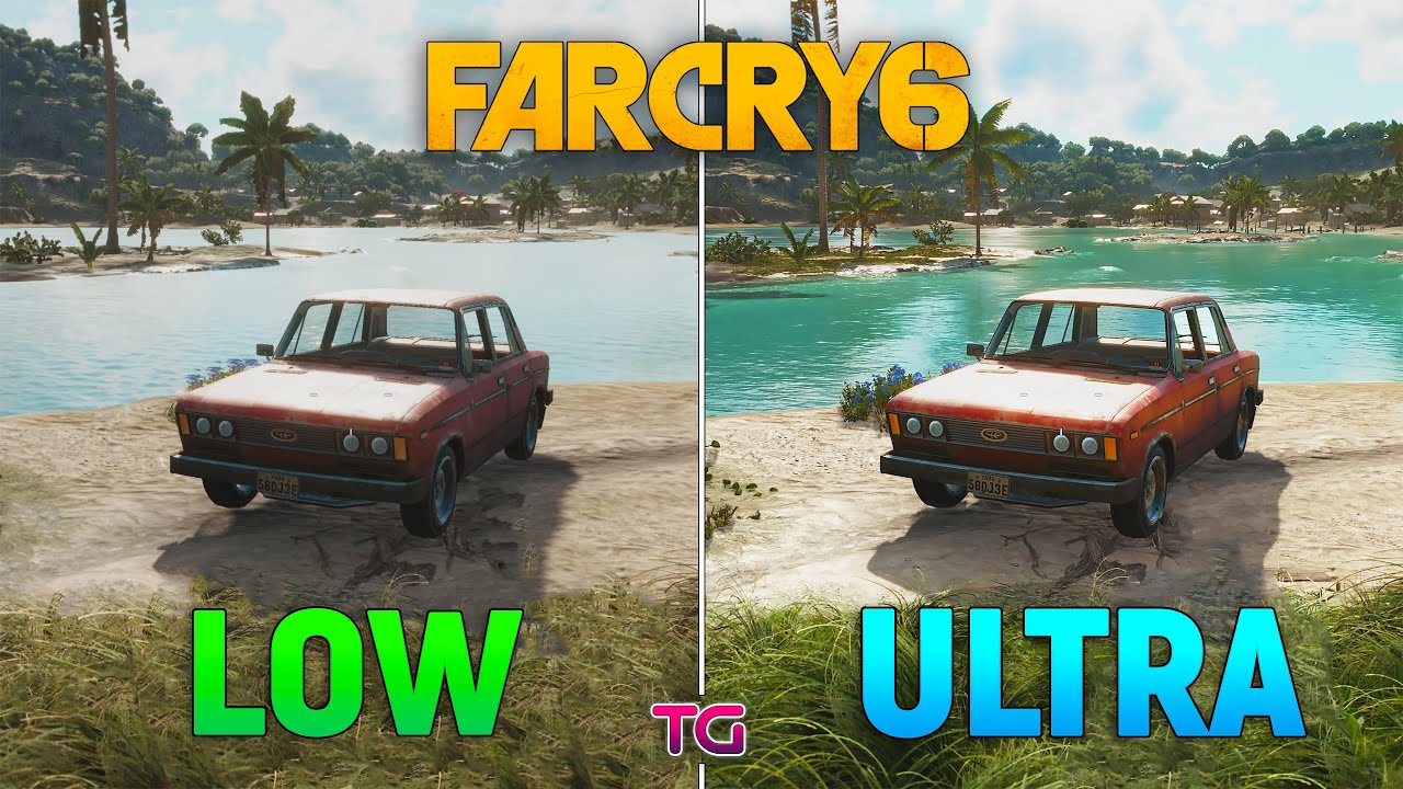 Far Cry 6: Low vs ultra settings (graphics & performance comparison)