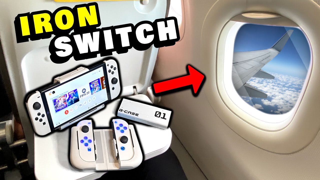 Viajé en avión con esta increíble Nintendo Switch 😱 (Patentada por Tony ...