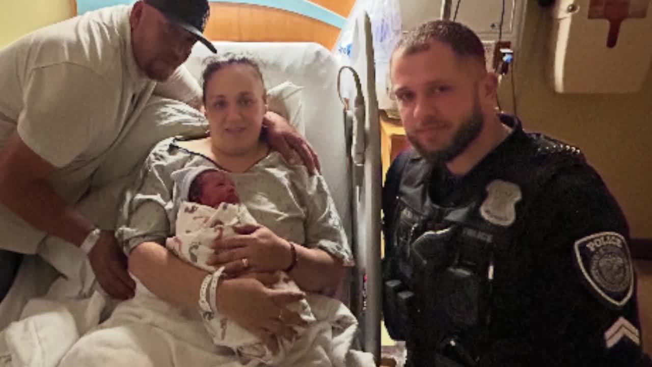 Melvindale police officer delivers baby during traffic stop with ...
