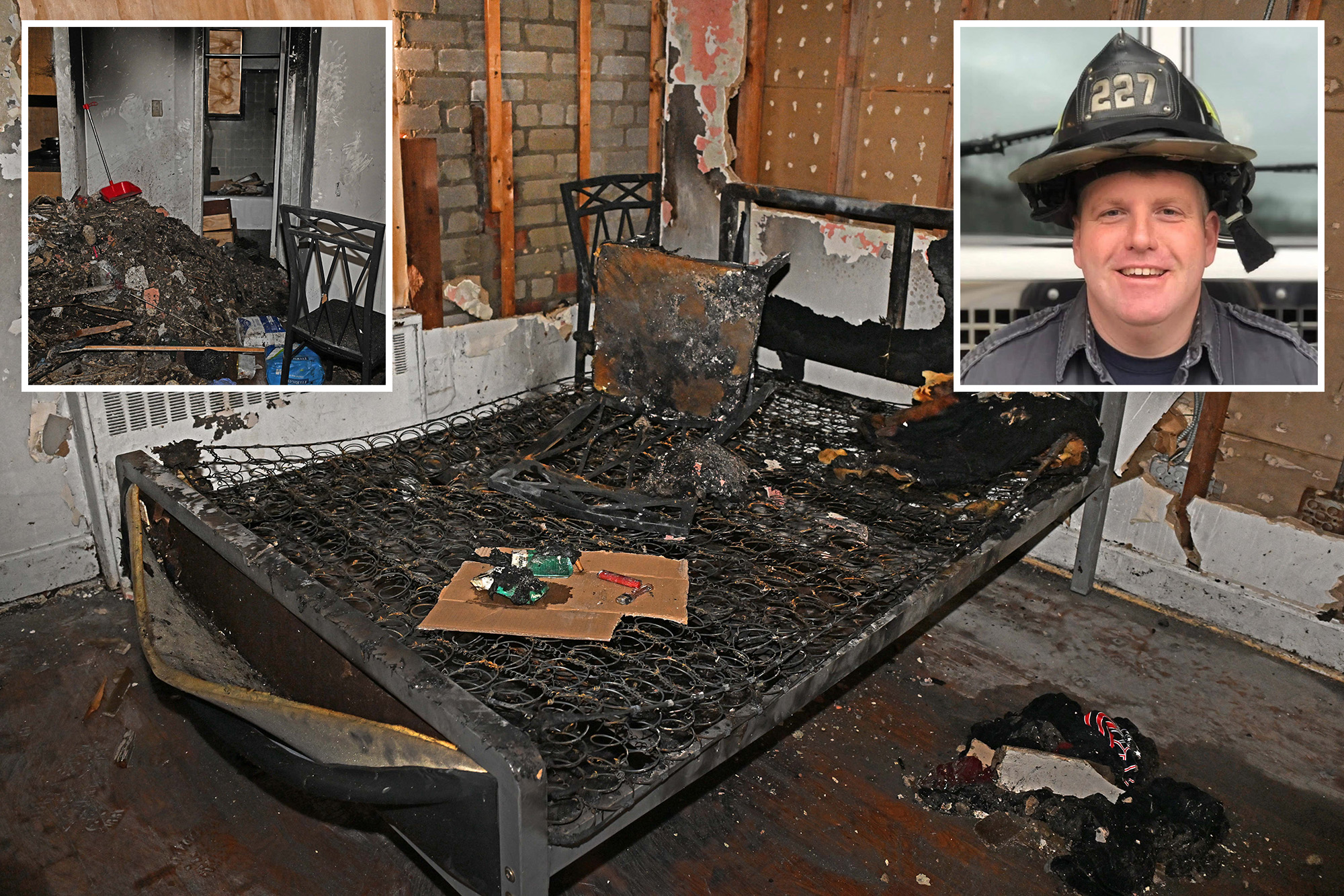 Inside charred apt. in NYC building where FDNY firefighter Patrick ...