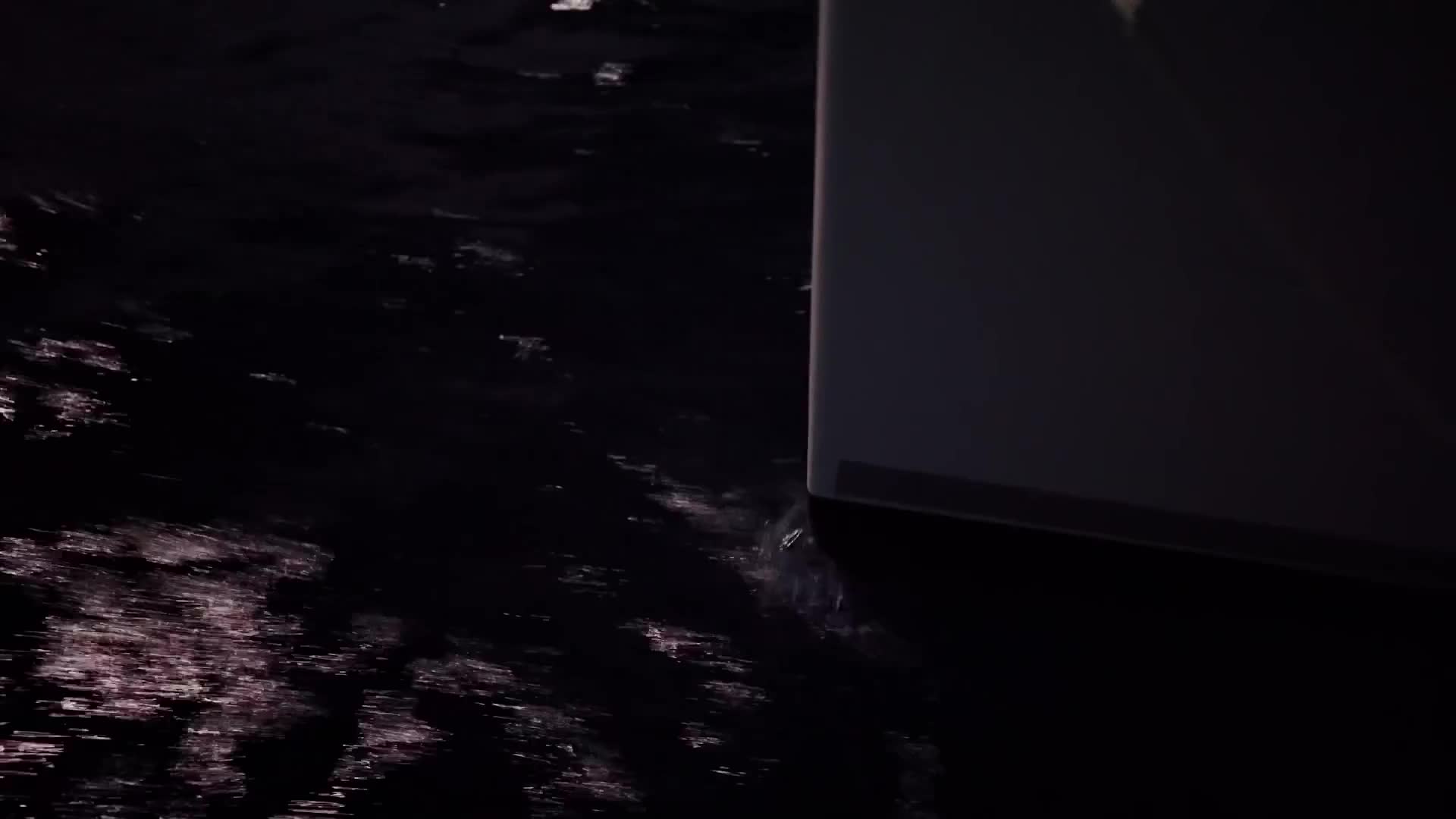 Dancing in the light of a full moon at sea