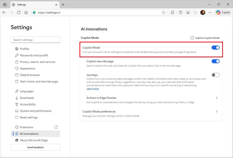 Three powerful AI features in Microsoft Edge you should enable right now