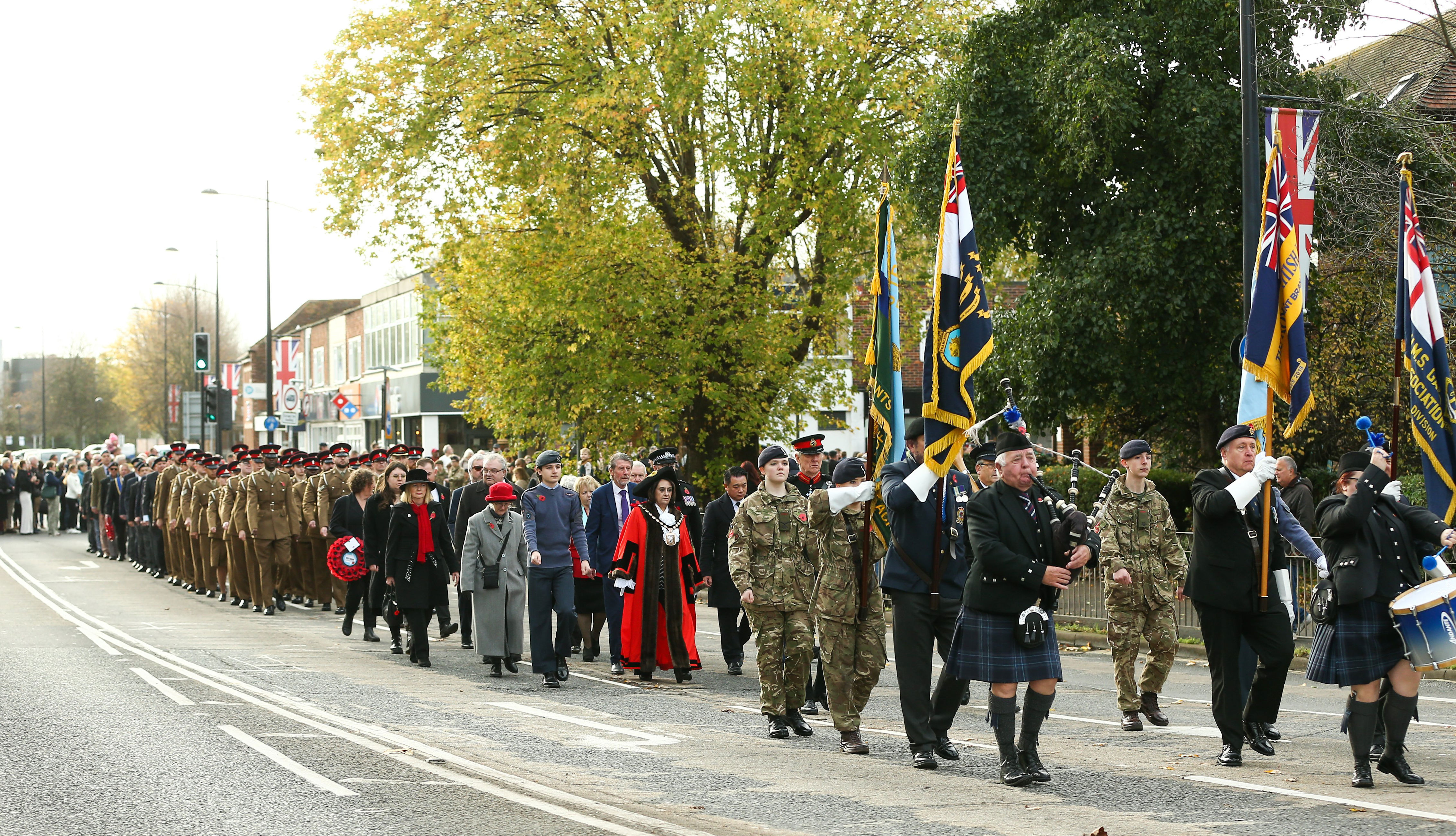 Remembrance Sunday: 27 reflective and emotional pictures from services ...