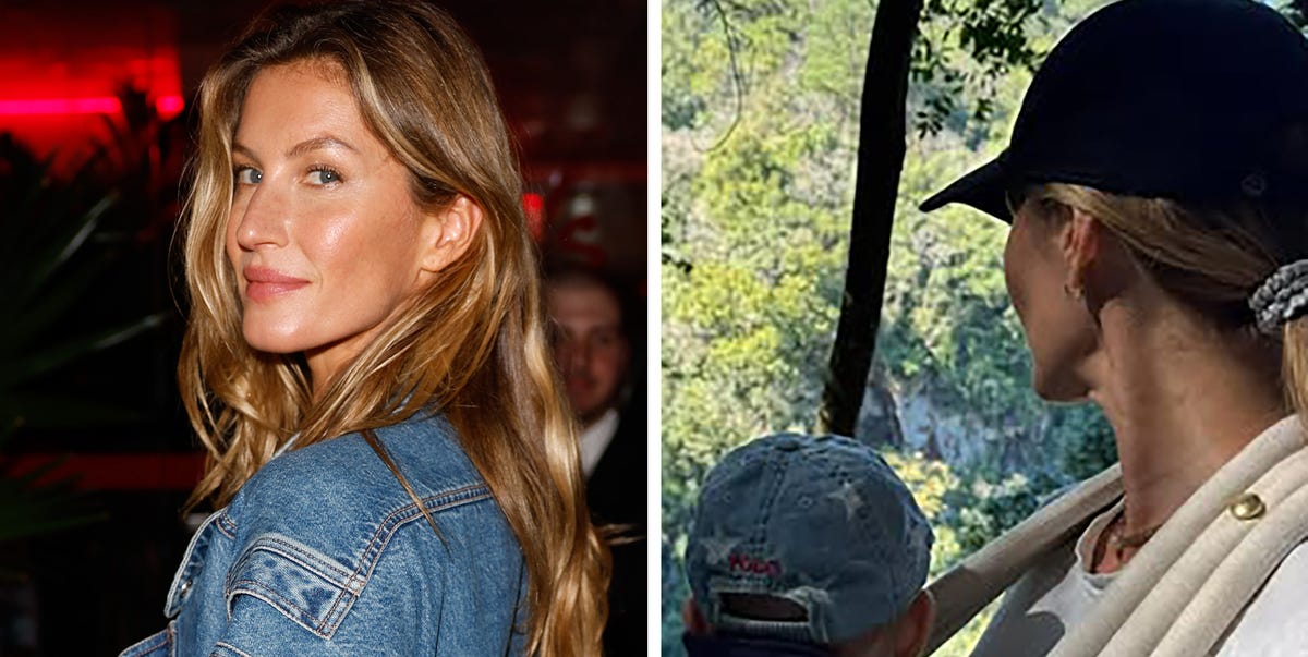 Gisele Bündchen may have hinted at her baby son’s name