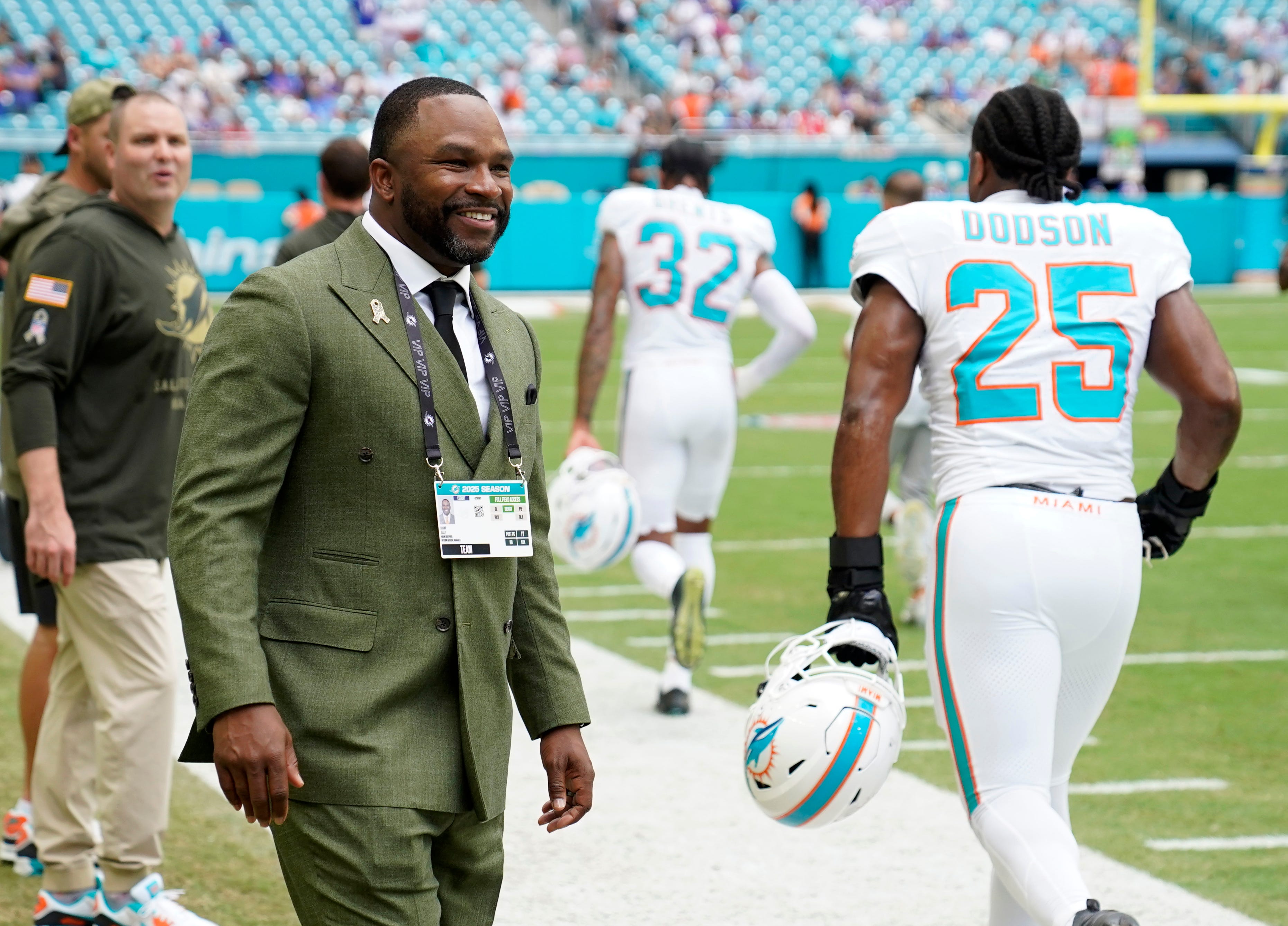 Miami Dolphins interim GM Champ Kelly dives into 'opportunity' to build ...