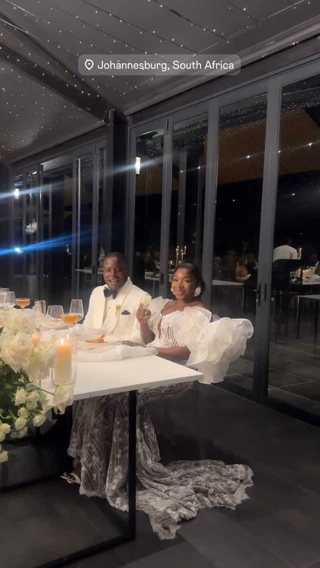 Videos from 2010 GMB winner Nana Ama Royale's white wedding in South ...