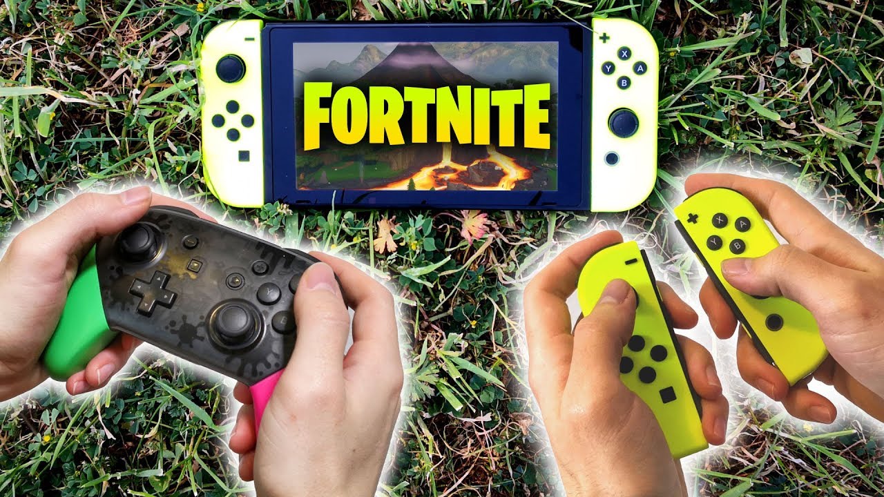 Los Joy-Con o el mando Pro para jugar Fortnite en una Nintendo Switch