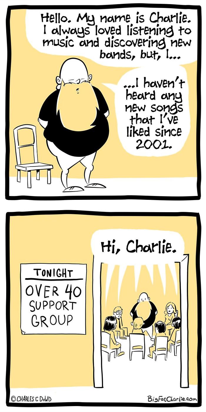 My 35 Fun Comics About My Daily Struggles As A Fat Man