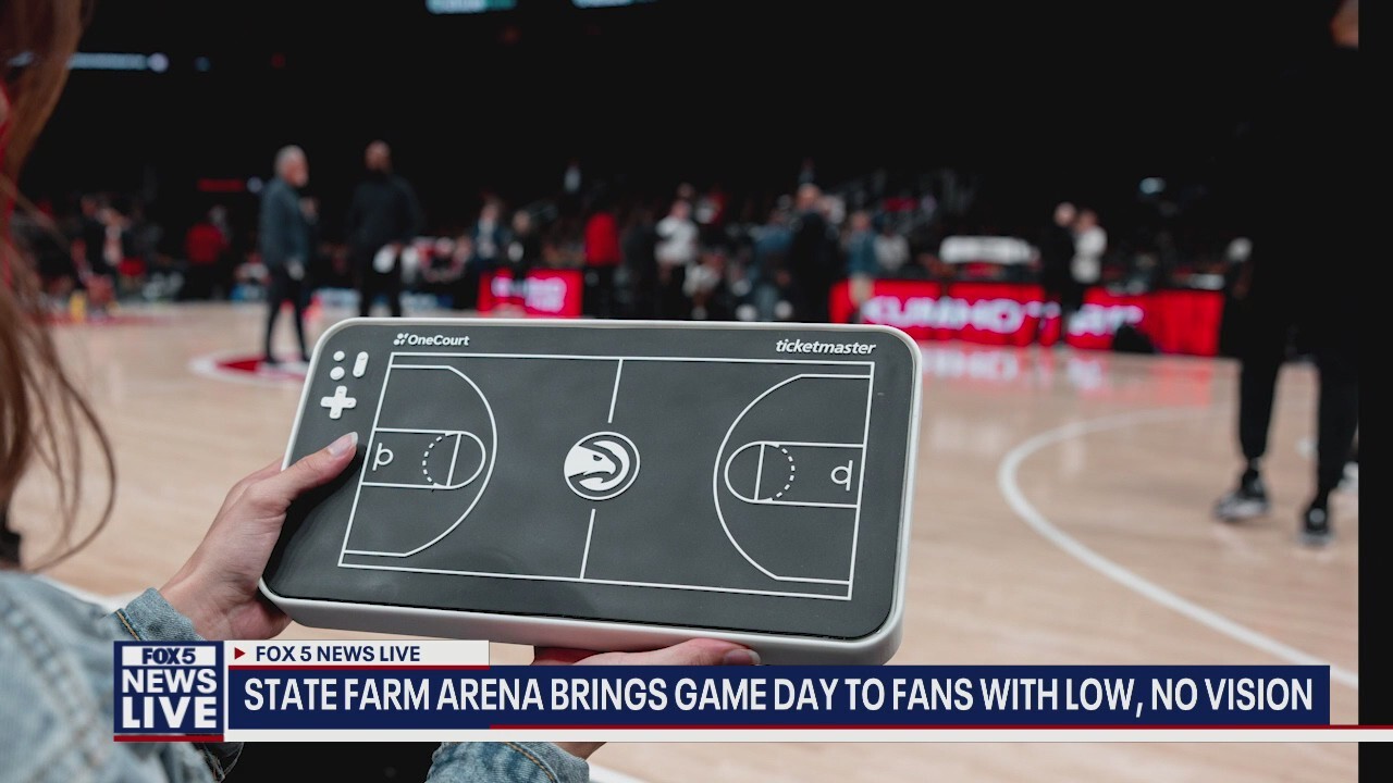 Atlanta Hawks offer new experience for blind, low vision fans