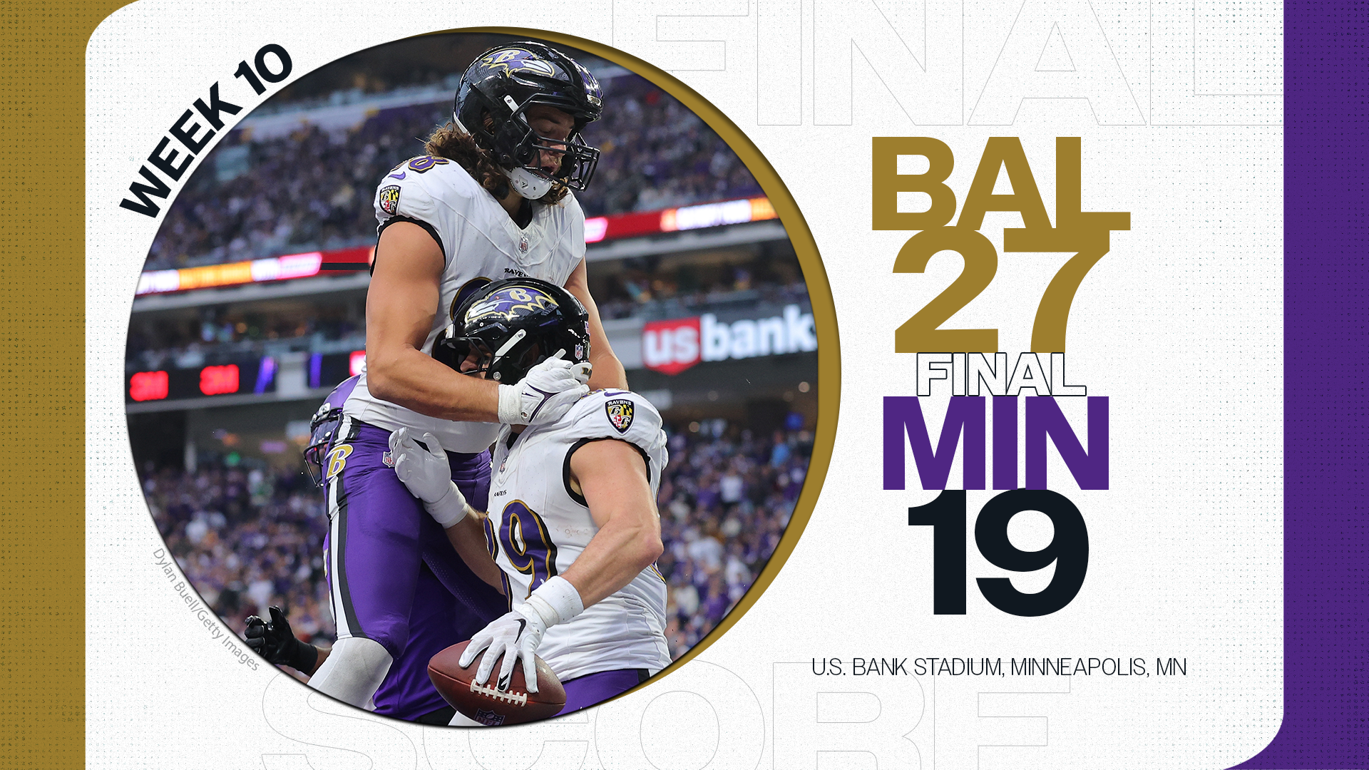 Vikings game recap: Ravens beat Minnesota on the road in big Week 10 ...