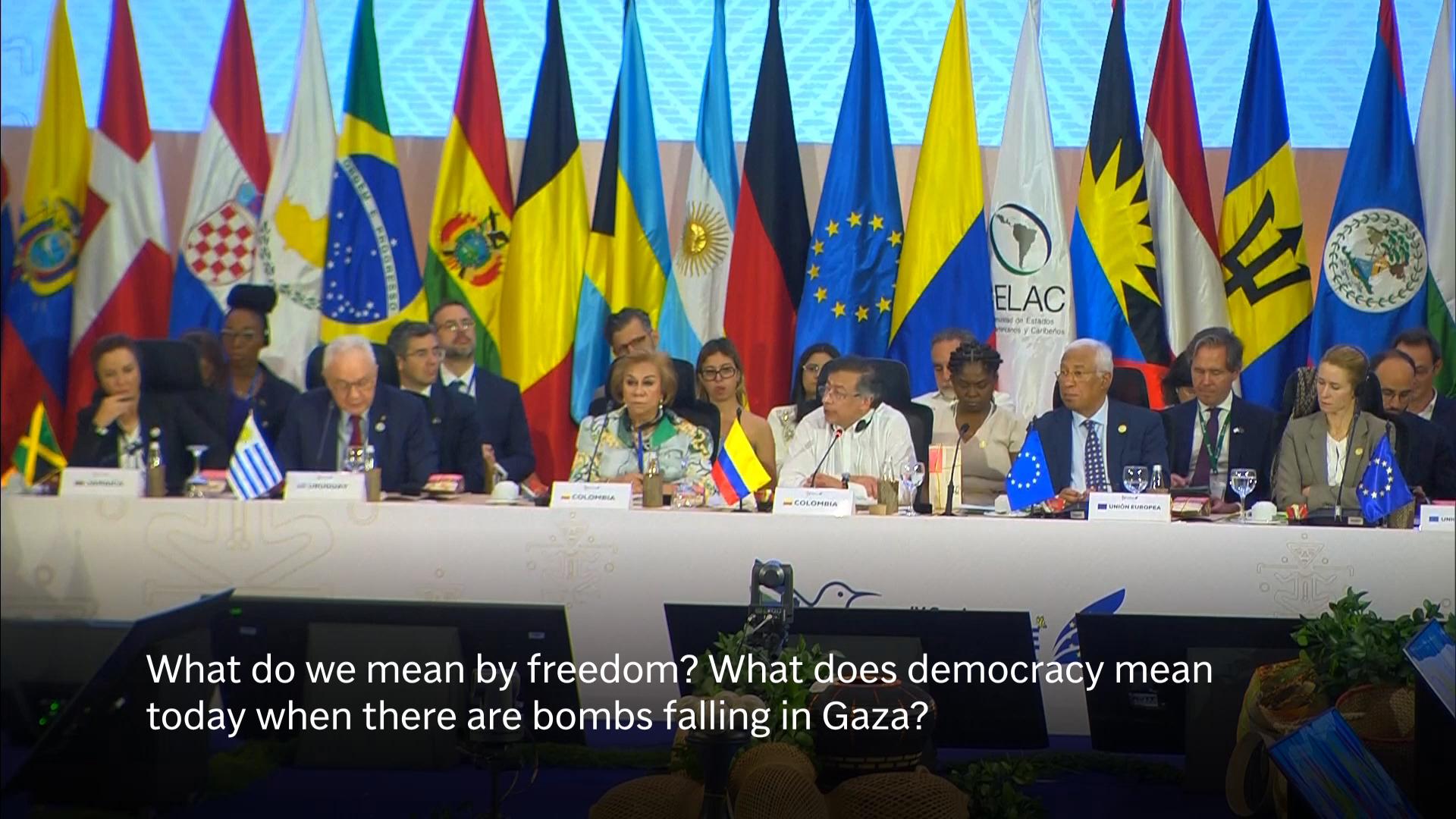 EU, Latin America, and Caribbean countries hold a summit overshadowed ...