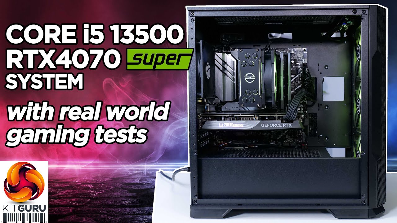 RTX 4070 SUPER gaming PC from PCSPECIALIST: The Quantum Pro S