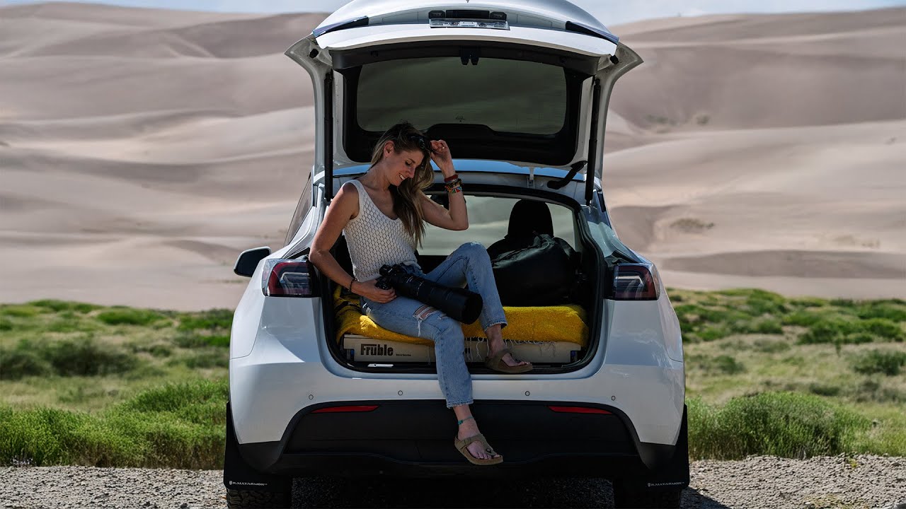Ada's Tesla Model Y Camper Tour