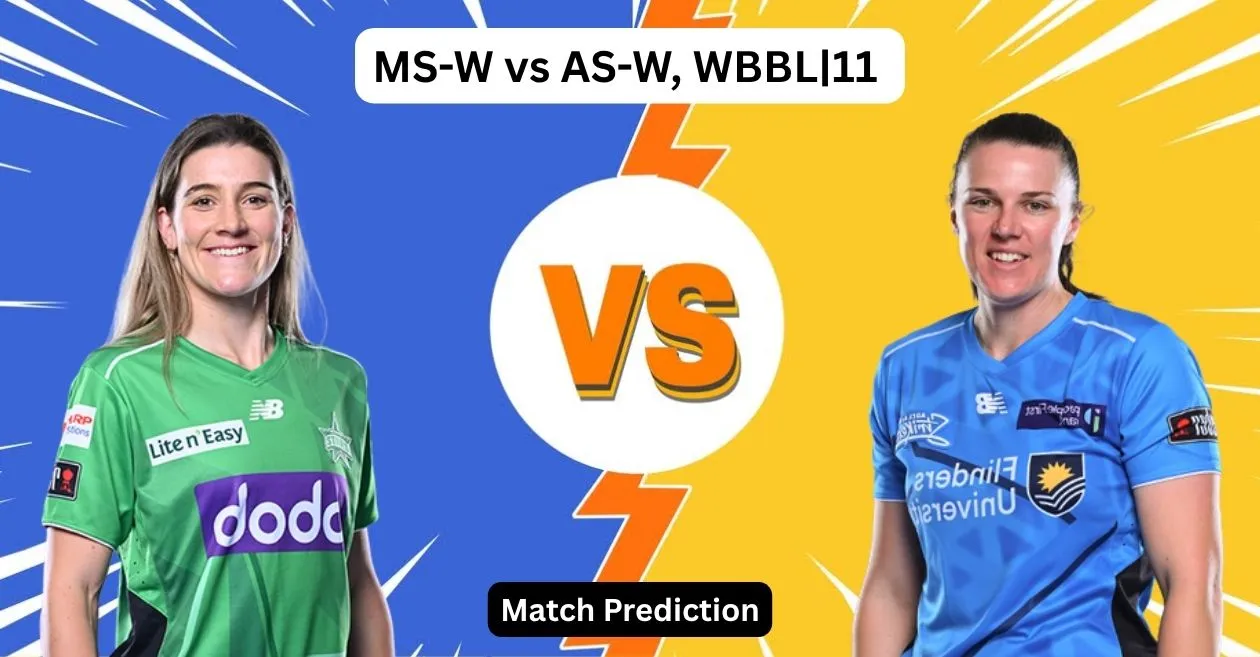 MS-W vs AS-W, WBBL|11 Match Prediction: Who will win today’s game ...