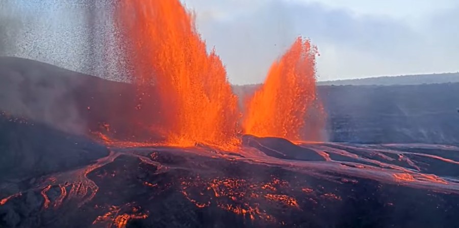 Big Island active with earthquakes, record-breaking volcanic eruption