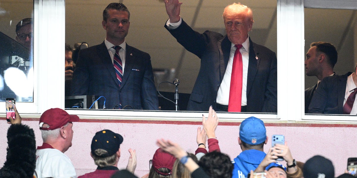 Trump Booed At Yet Another Sporting Event While Attending Commanders Game