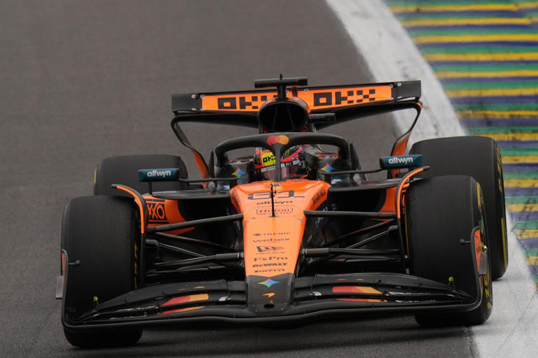 Norris wins Formula 1's Brazilian Grand Prix to extend his lead with 3 ...
