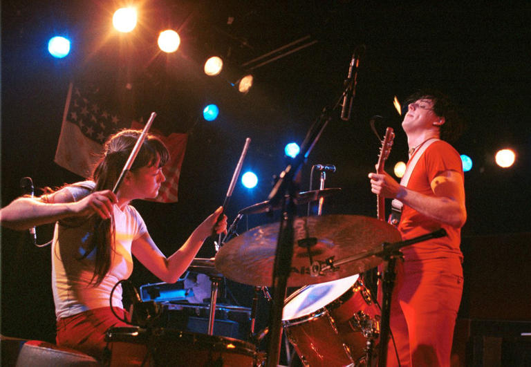 The White Stripes' Meg White Noticeably Absent from Hall of Fame ...