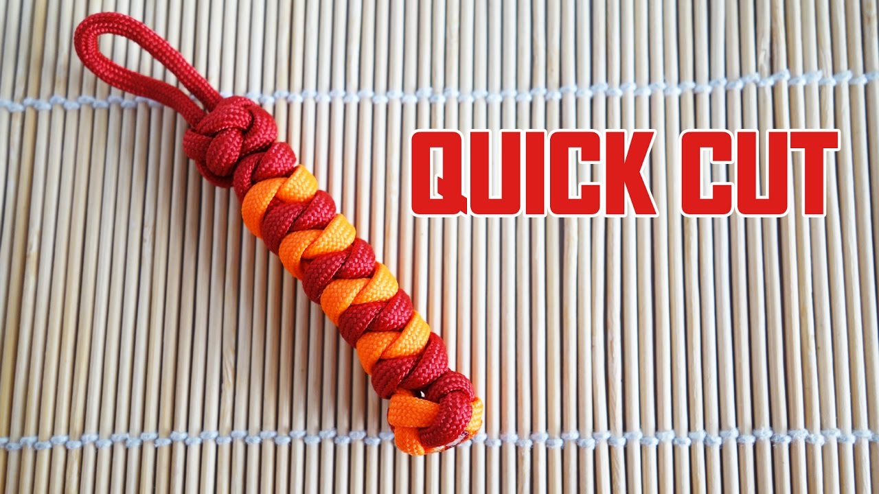 Duo Snake Knot Paracord Key Fob – Fast Step-By-Step Quick Cut