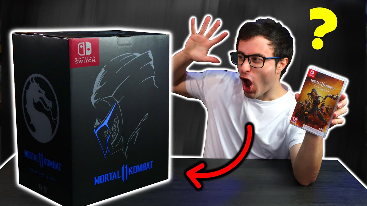 La caja ultra épica 🥵 de Mortal Kombat 11 Ultimate para Nintendo Switch
