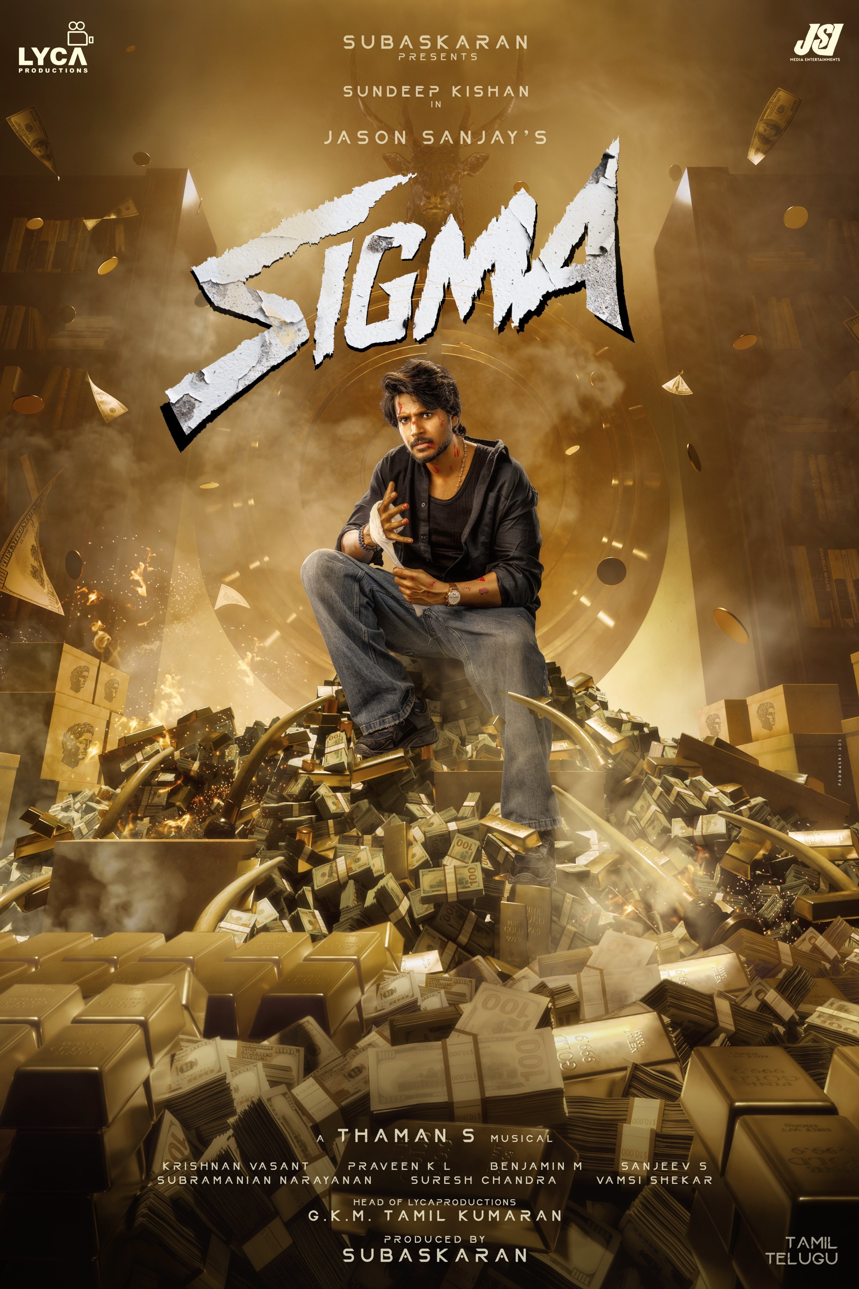 Vijay's son Jason Sanjay's Sigma first-look poster out, shooting nears ...