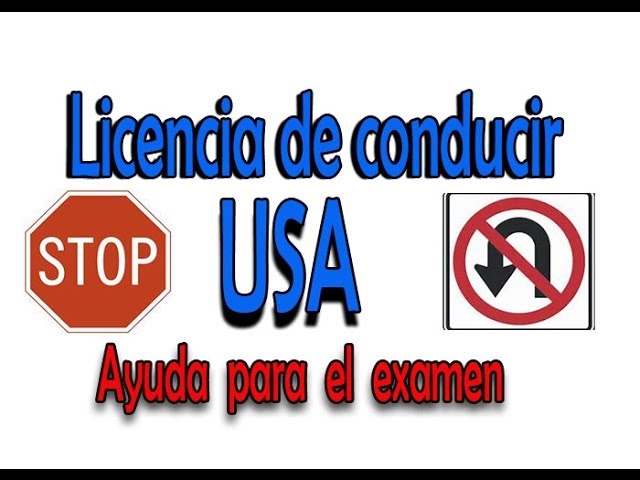 Ayuda para pasar el examen de la licencia USA, 3ra parte