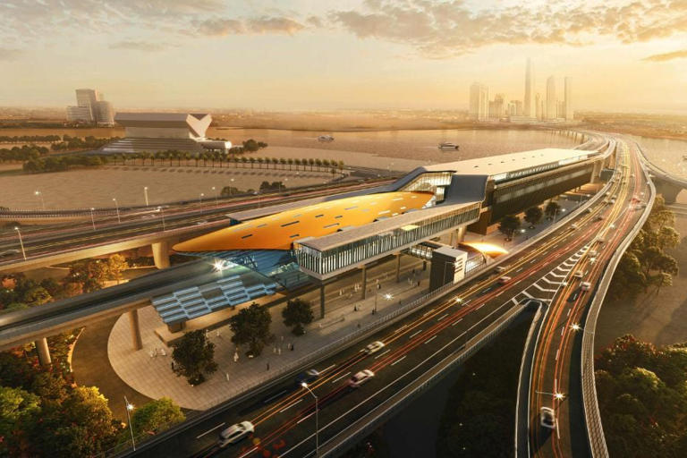 Dubai Metro Blue Line: Route map released