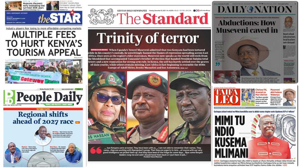 Kenyan newspapers review: Gachagua takes jibe at Uhuru, declares ...