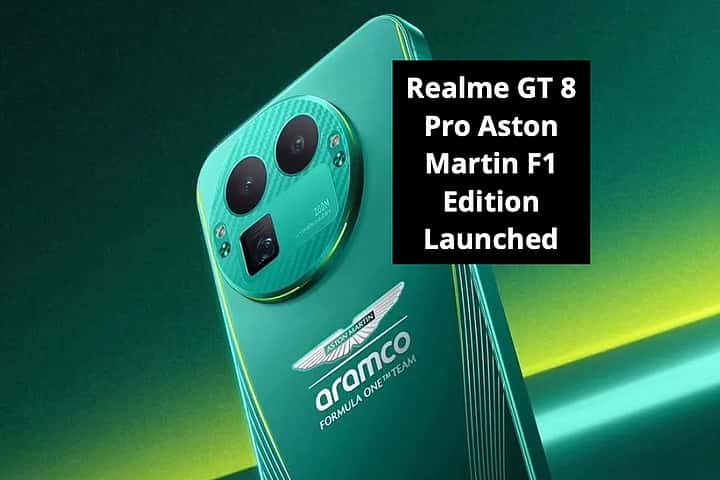Realme GT 8 Pro Aston Martin F1 Edition: Silver Wing, Racing Green Meet ...