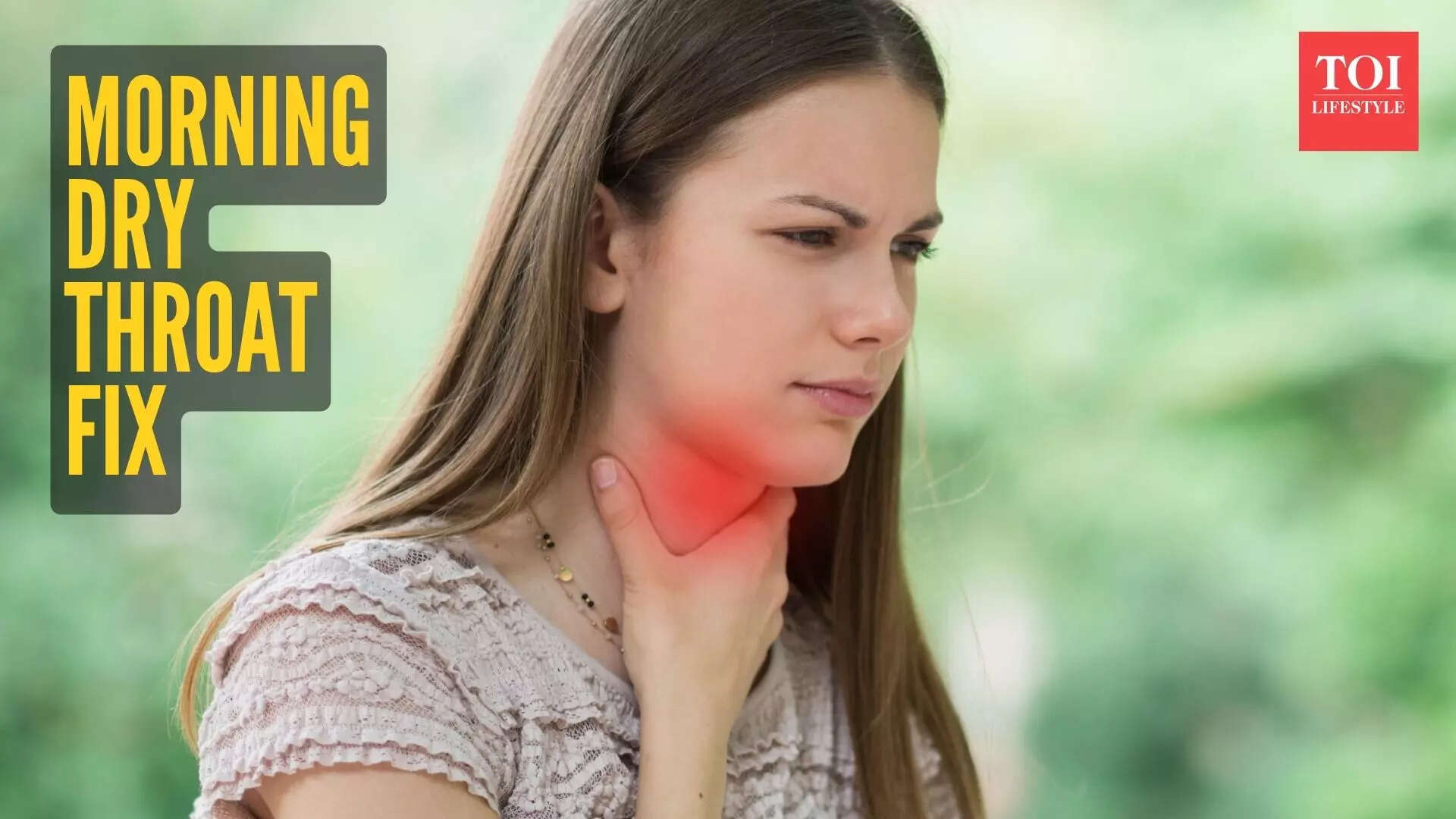 6 reasons why we wake up with a dry throat and how to cure it