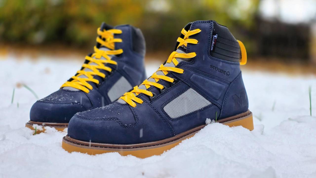 These Wolverine University of Michigan Work Boots Celebrate Maize and ...