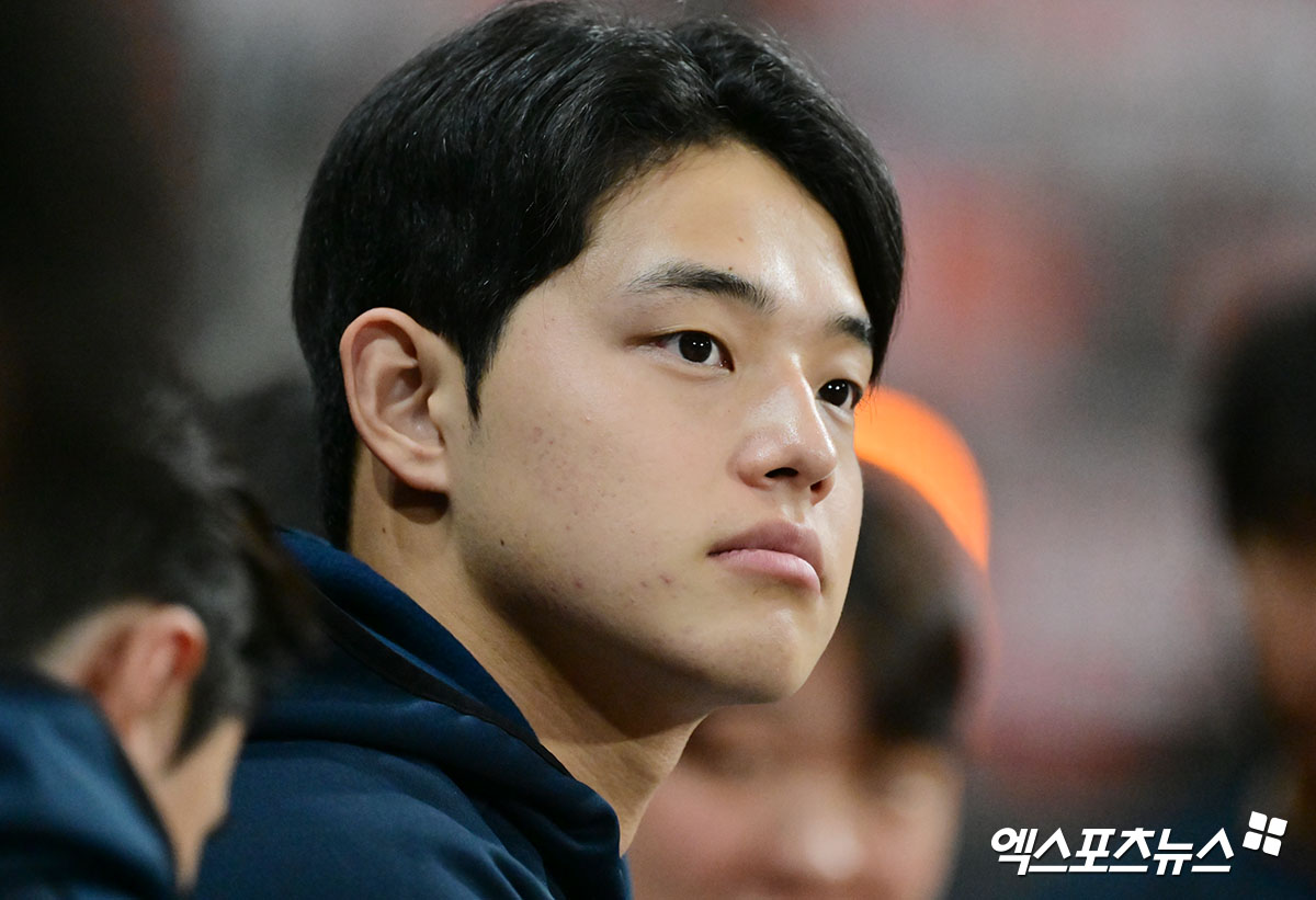 '162km→154km→150km' 문동주는 회복 중?…도쿄돔 마운드에 과연 오를까