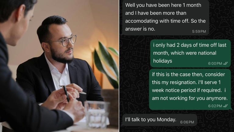 Indian employee says he offered to resign after American boss denied ...