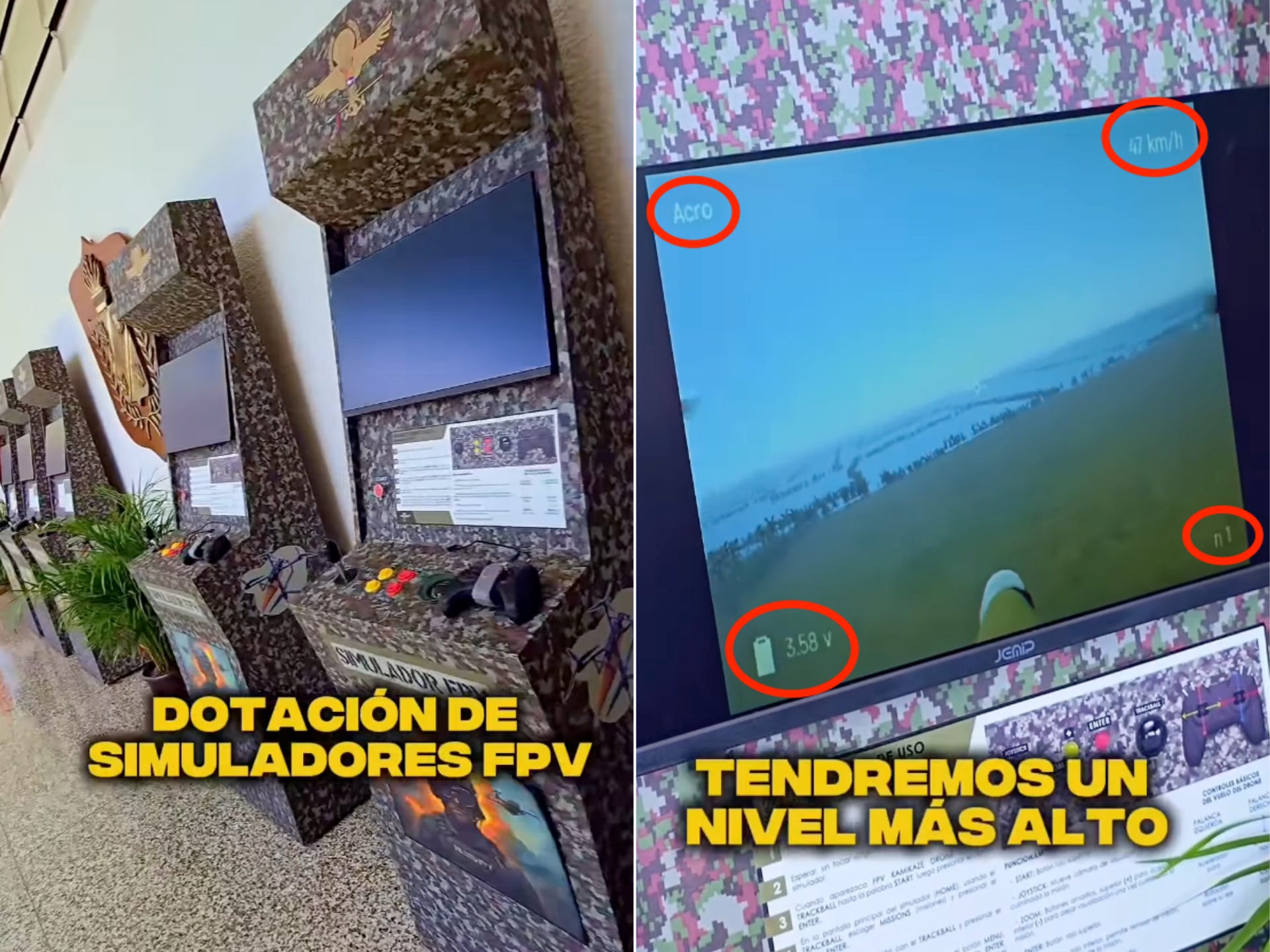 The Venezuelan army's FPV drone simulator looks a lot like this $3.99 ...