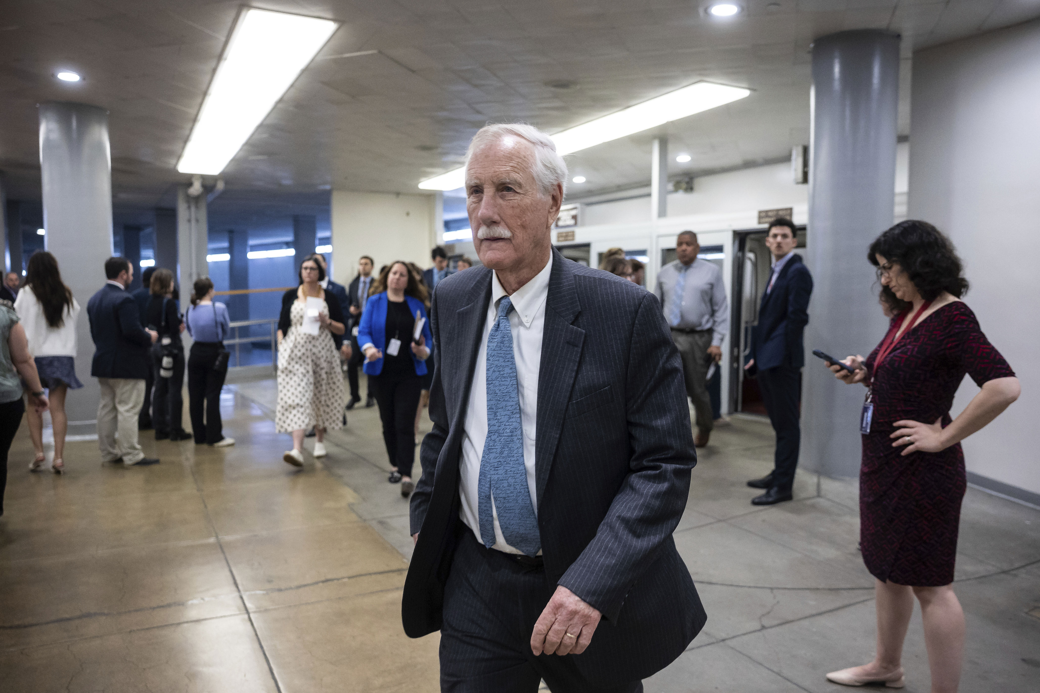 The 8 Senate Democratic Caucus members who voted to end the shutdown