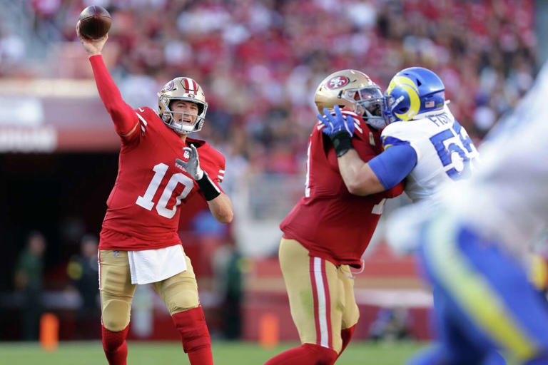49ers can't keep pace with Matthew Stafford-led Rams, are blown out by L.A.